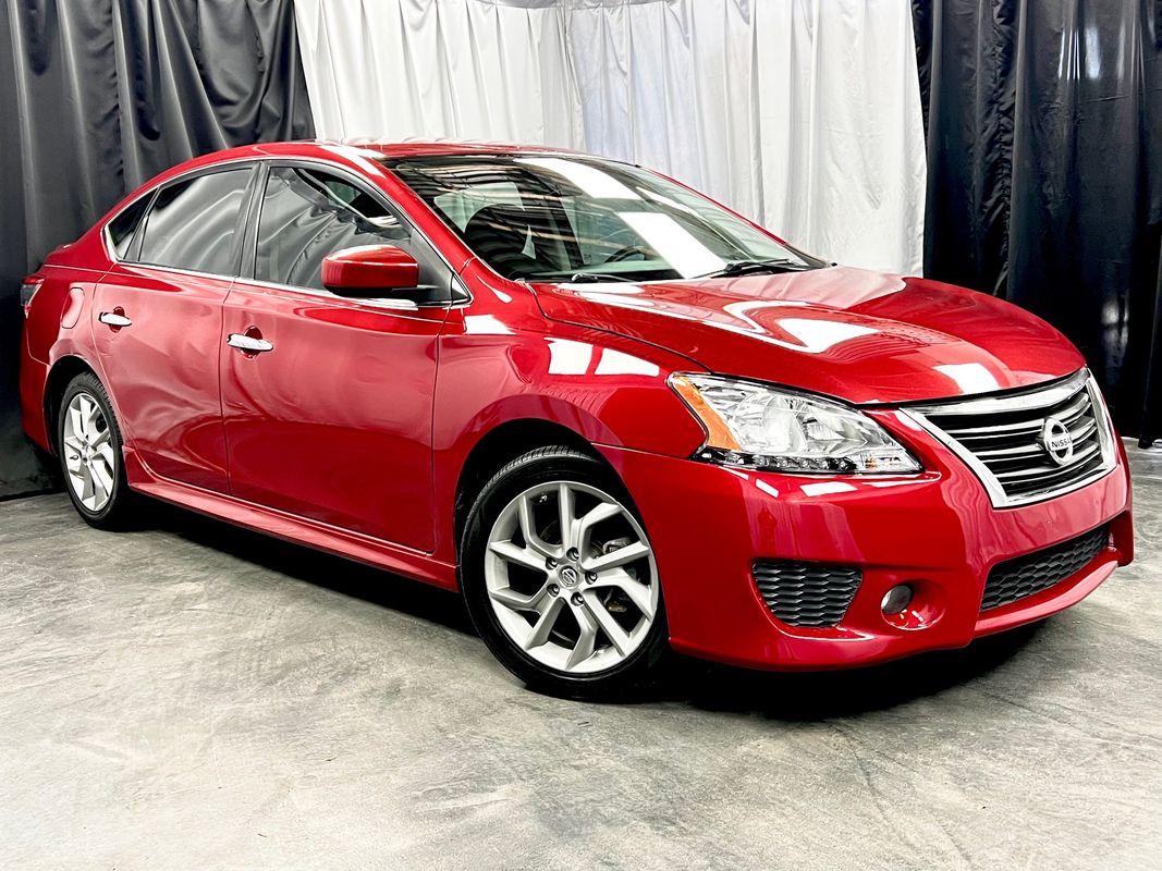 2014 Nissan Sentra Red Used 2014 NISSAN SENTRA For Sale BF822545 BE